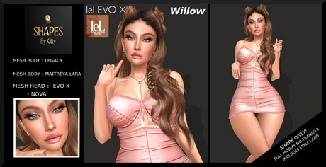 Second Life Marketplace - Shapes by Kittykat - Willow